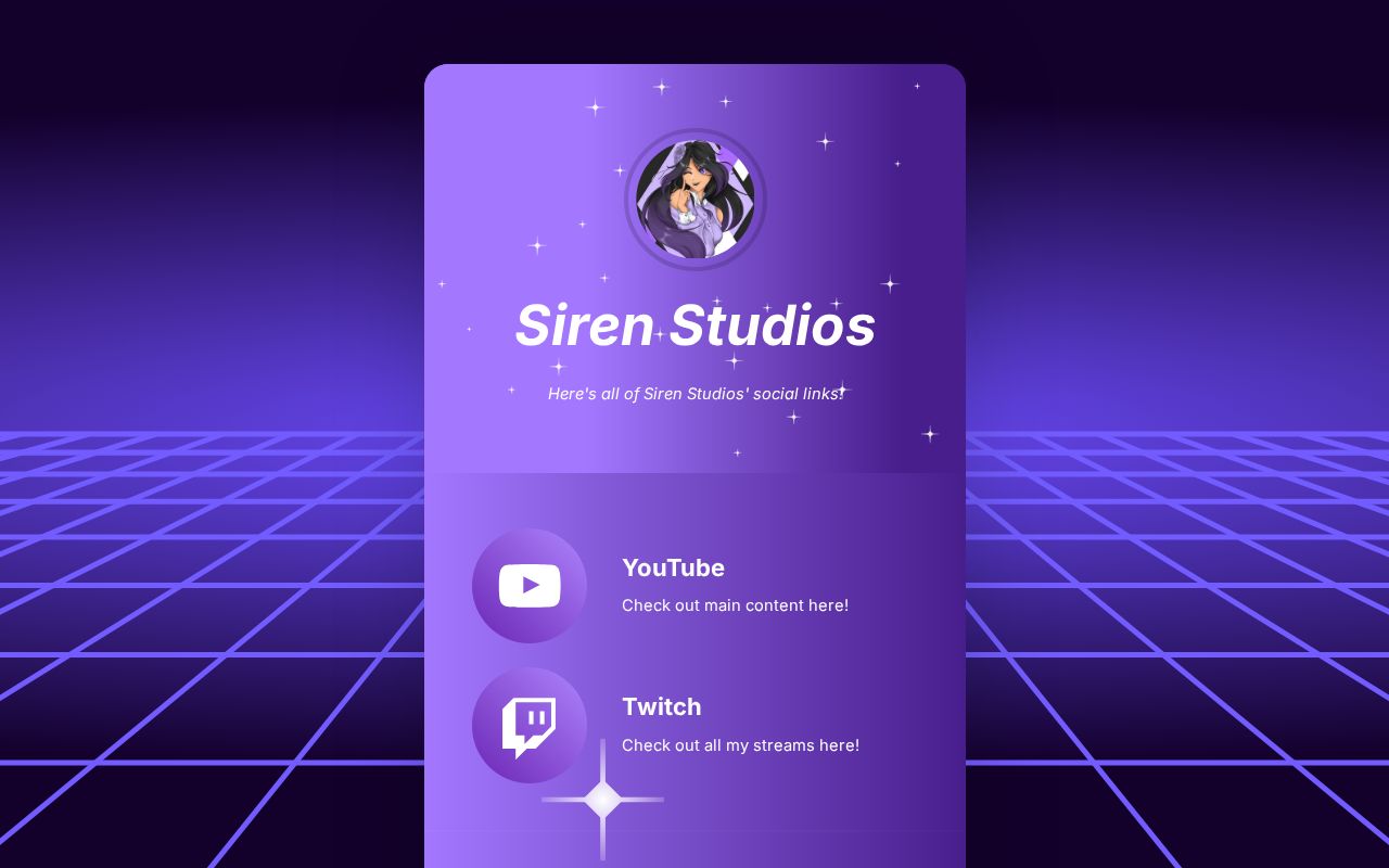 Siren Studios' Card